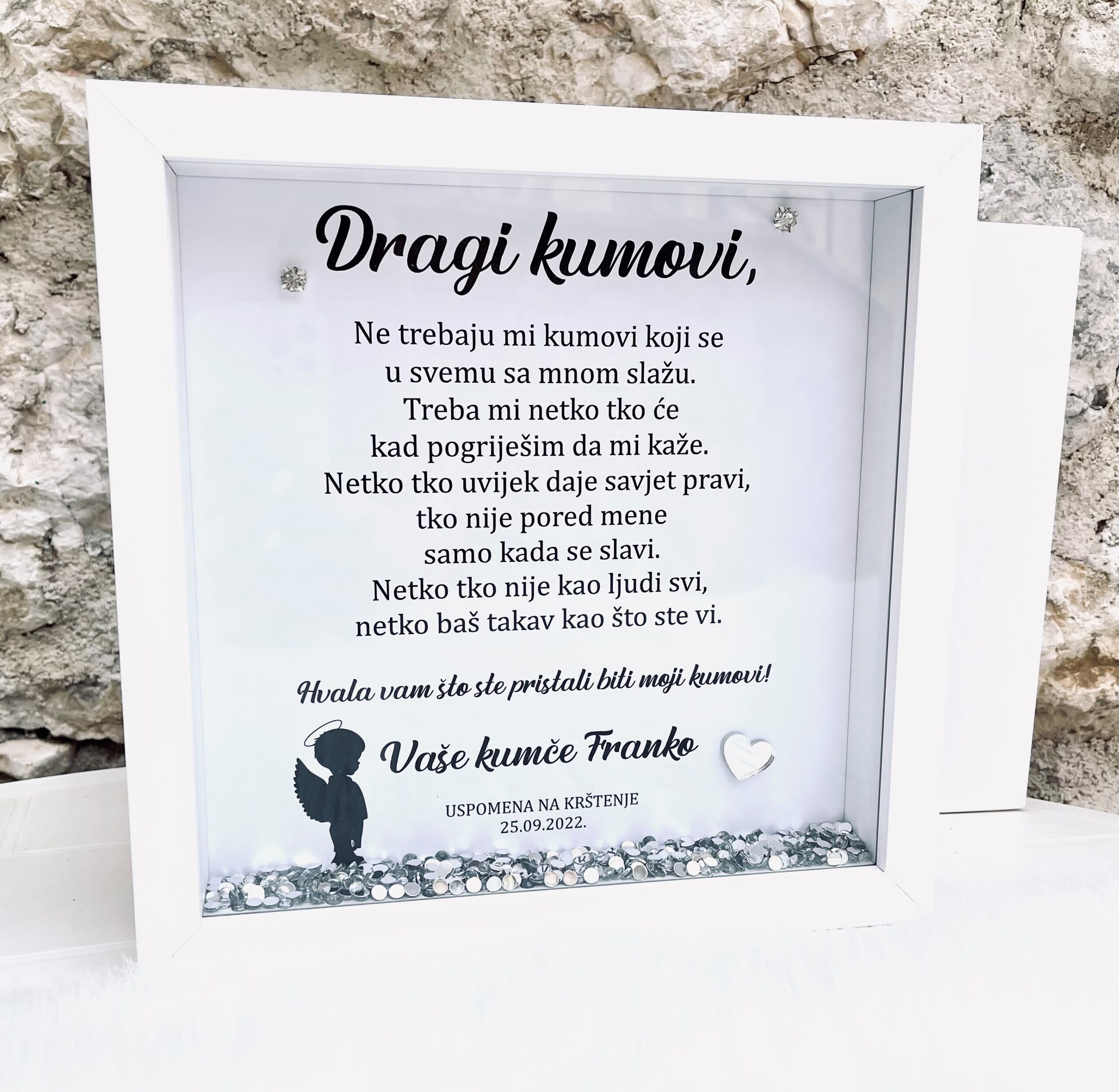 Okvir - Uspomena za kumove - MS Store