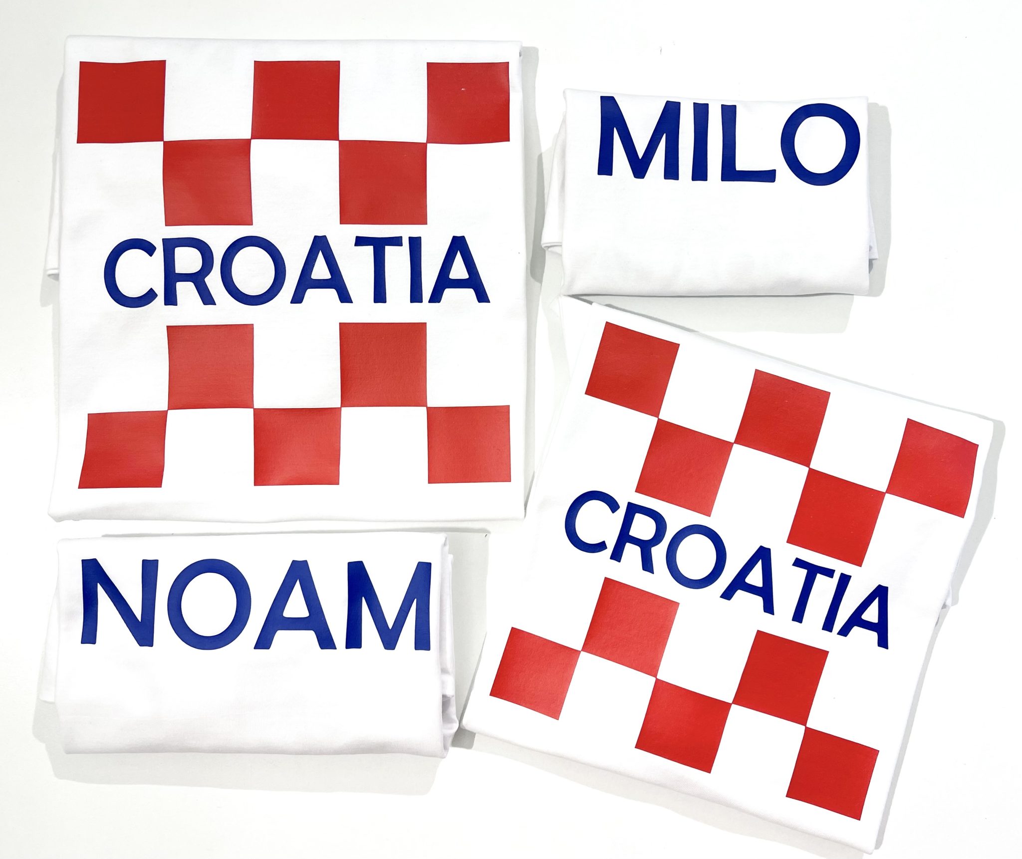 Personalizirana dječja navijačka majica - Croatia - MS Store